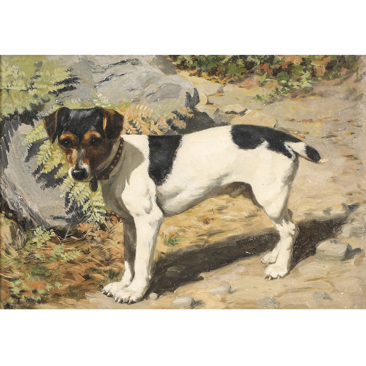 Thaddeus Welch | Jack Russell Terrier (1860) | MutualArt