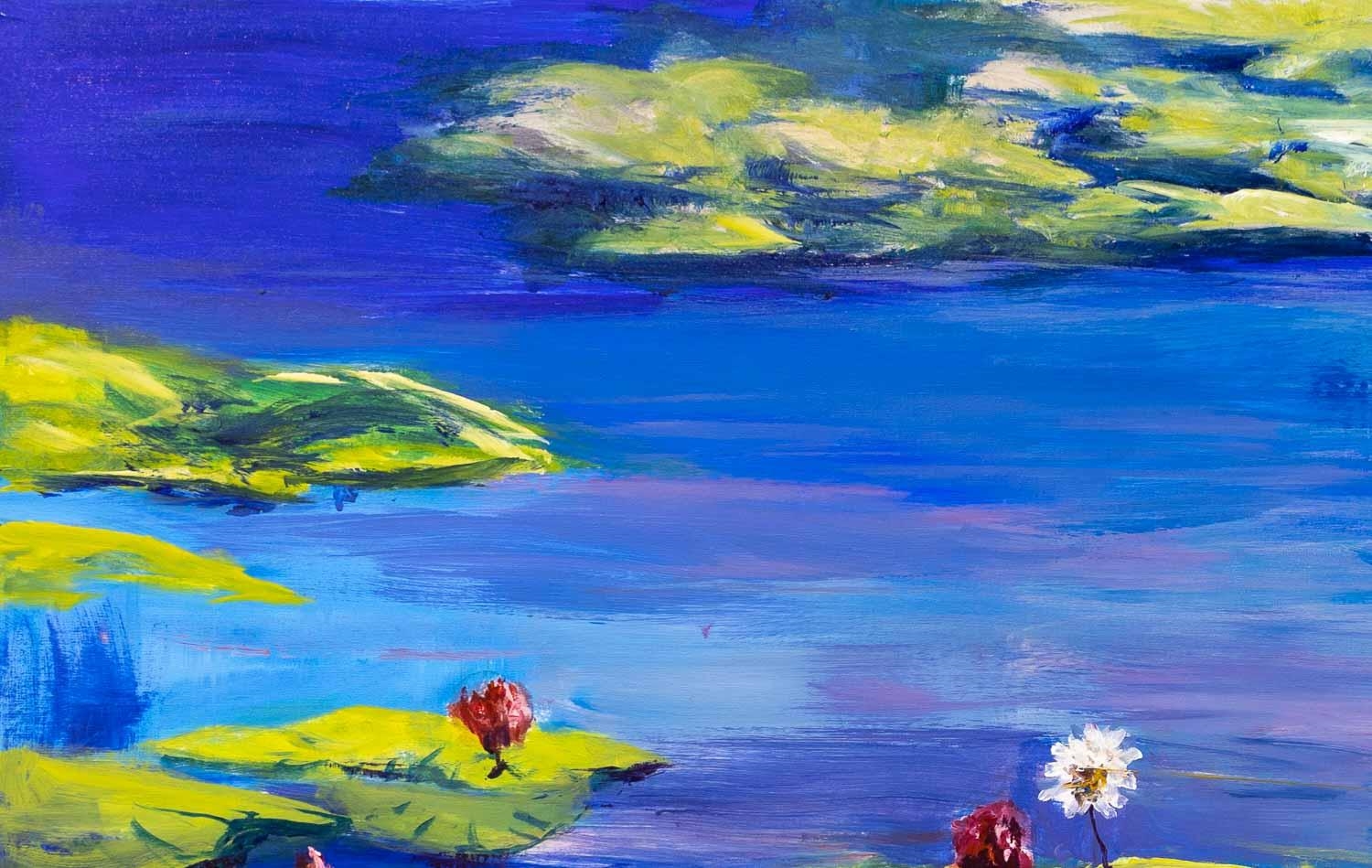 James Radford | The Lily Pond (2022) | MutualArt