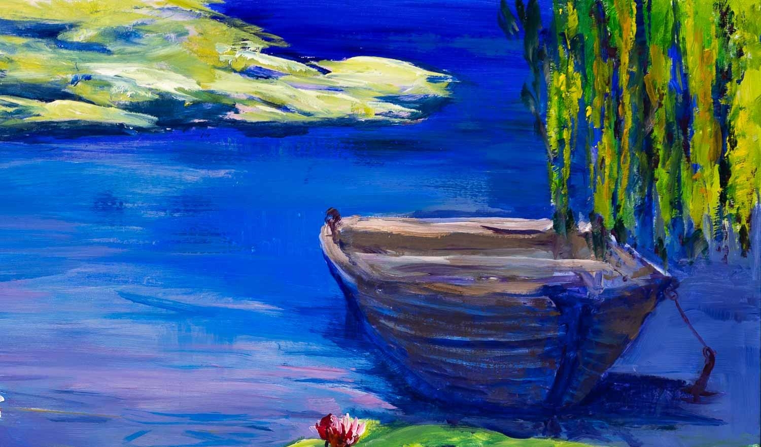 James Radford | The Lily Pond (2022) | MutualArt