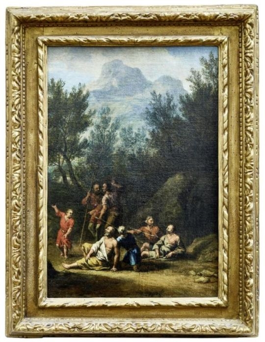 Joachim Franz Beich | Beich, Joachim Franz: Landschaft mit Wanderern ...