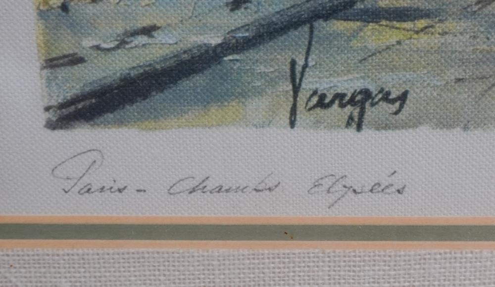 Marius Girard | Three Color Print Views of Paris | MutualArt