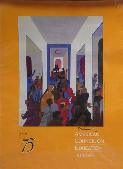 Jacob Lawrence | Signed Color Poster | MutualArt