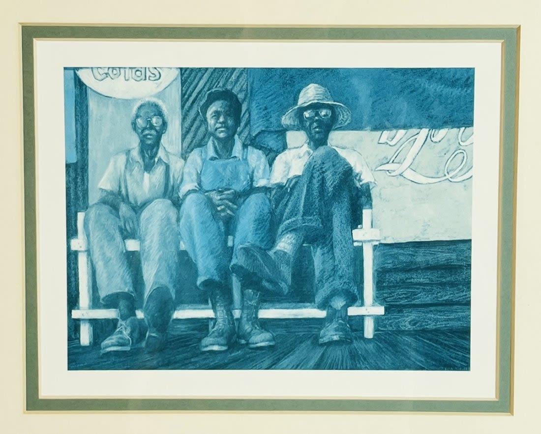 Brenda Joysmith | Men on The Bench | MutualArt