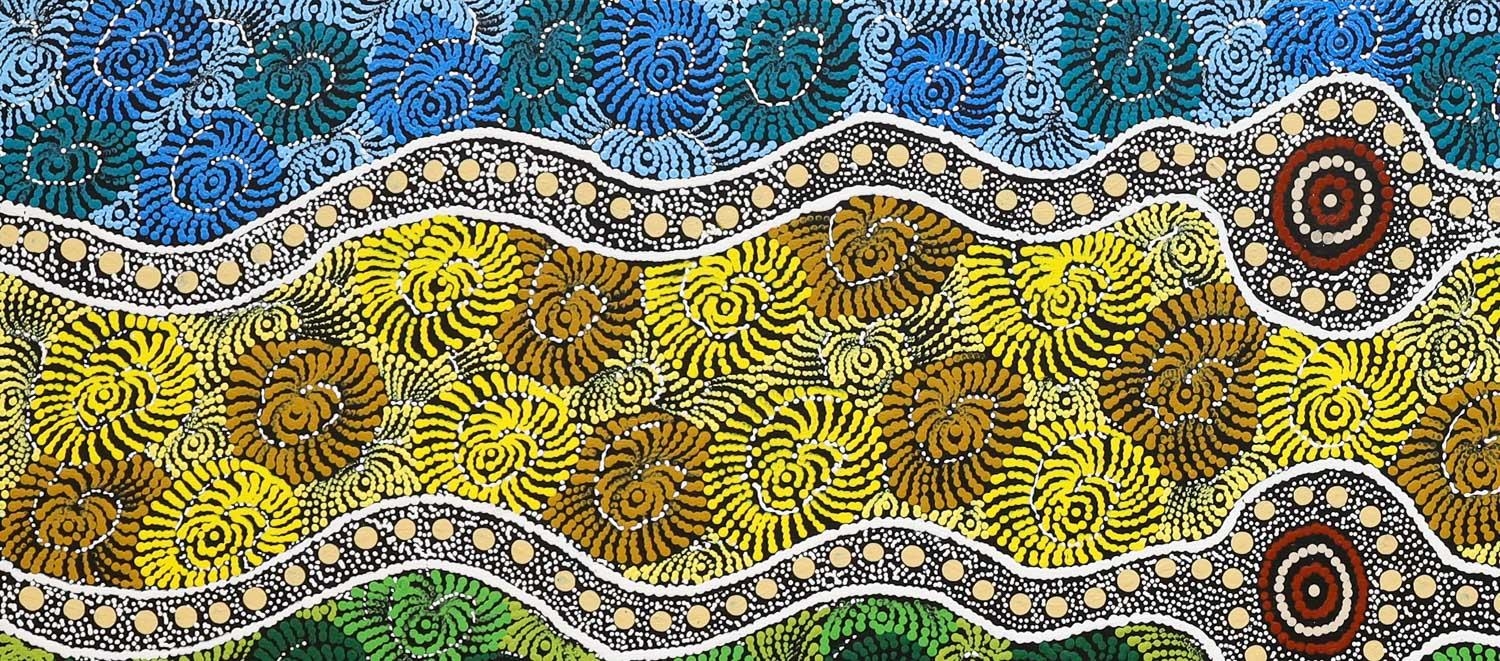 Maria Brown Nampitjinpa | Flying Ant Dreaming (2022) | MutualArt