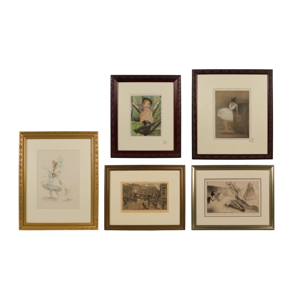 Louis Legrand | French Etching and Lithograph Assortment | MutualArt