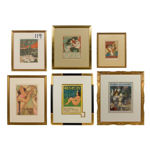 Maxfield Parrish | French Print Assortment | MutualArt