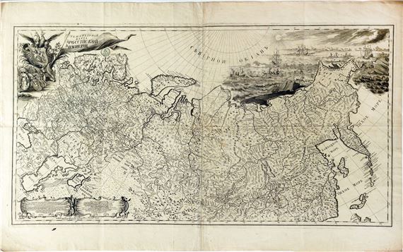 Joseph Nicolas Delisle | DE L'ISLE MAP OF THE RUSSIAN EMPIRE | MutualArt