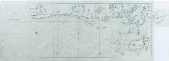 James Cook | A Chart of Part of the South Coast of Newfoundland ...