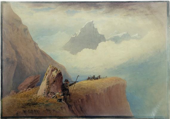 Robert Taylor Pritchett | the Matterhorn beyond | MutualArt