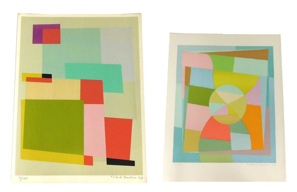 Michiel Theobald Gloeckner | Abstract Composition (1974) | MutualArt