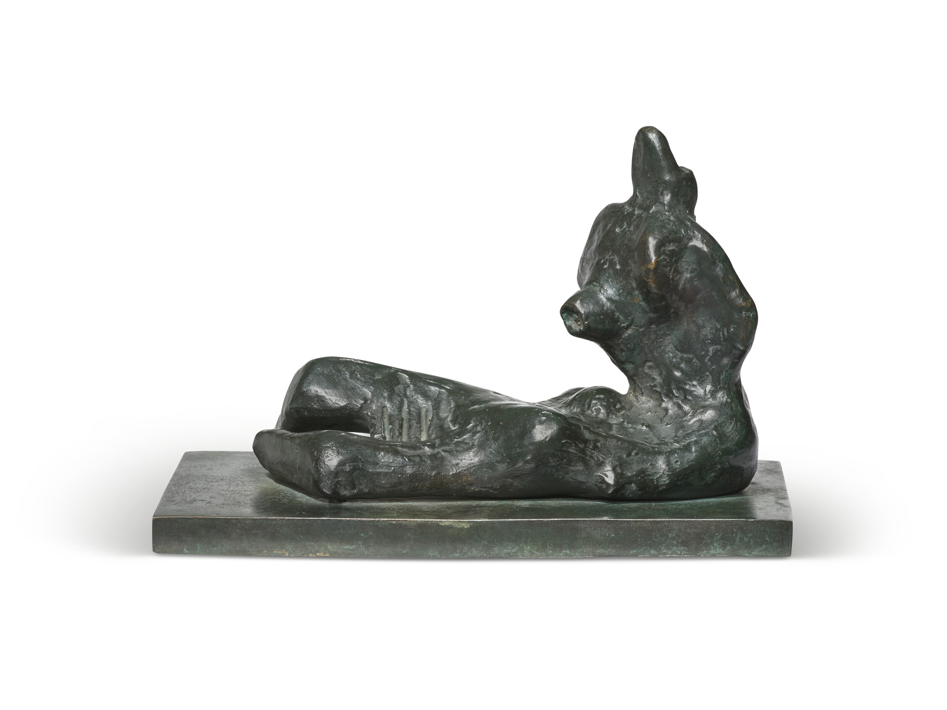 Henry Moore | Reclining Figure: Flint | MutualArt