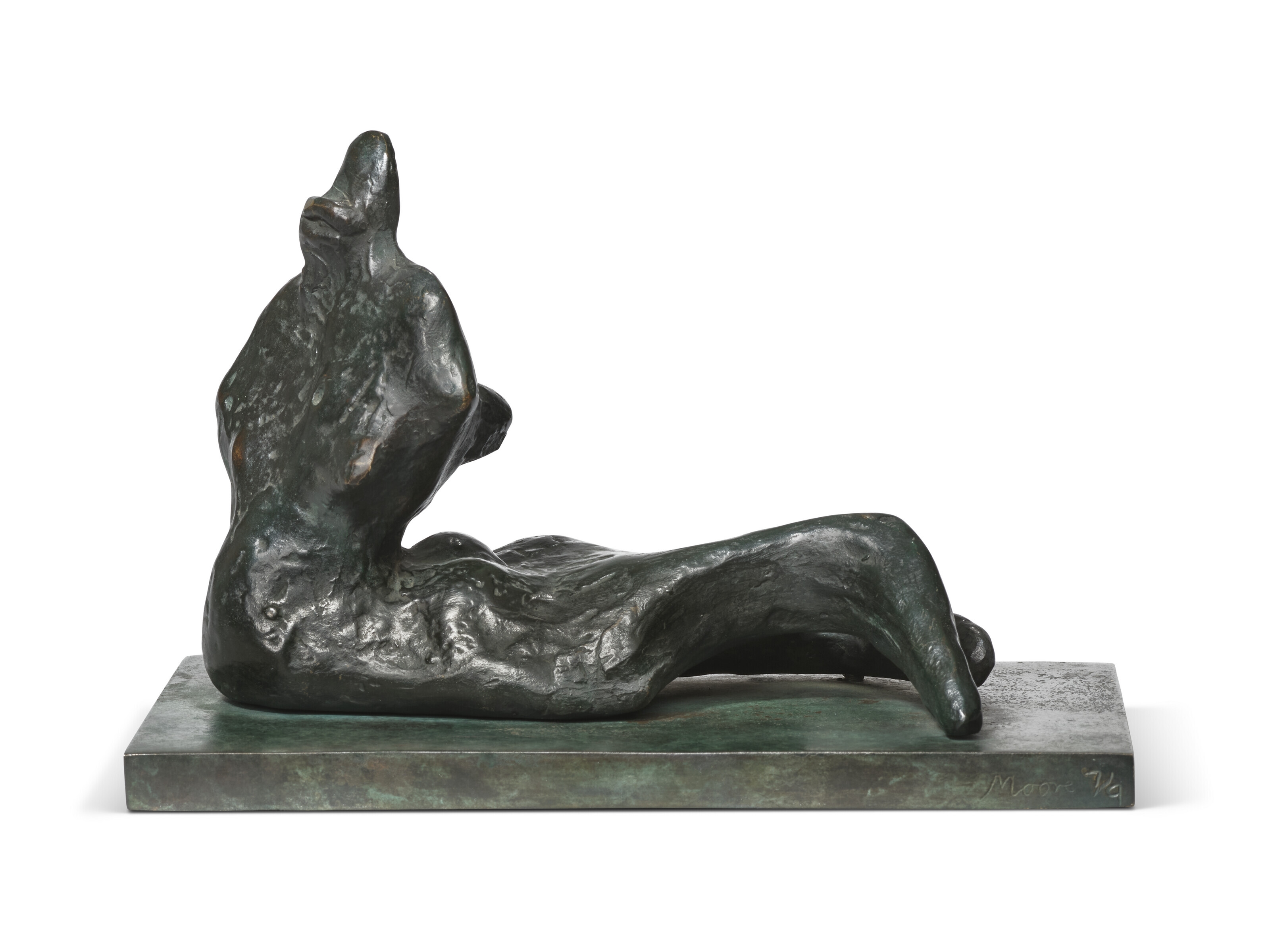 Henry Moore | Reclining Figure: Flint | MutualArt