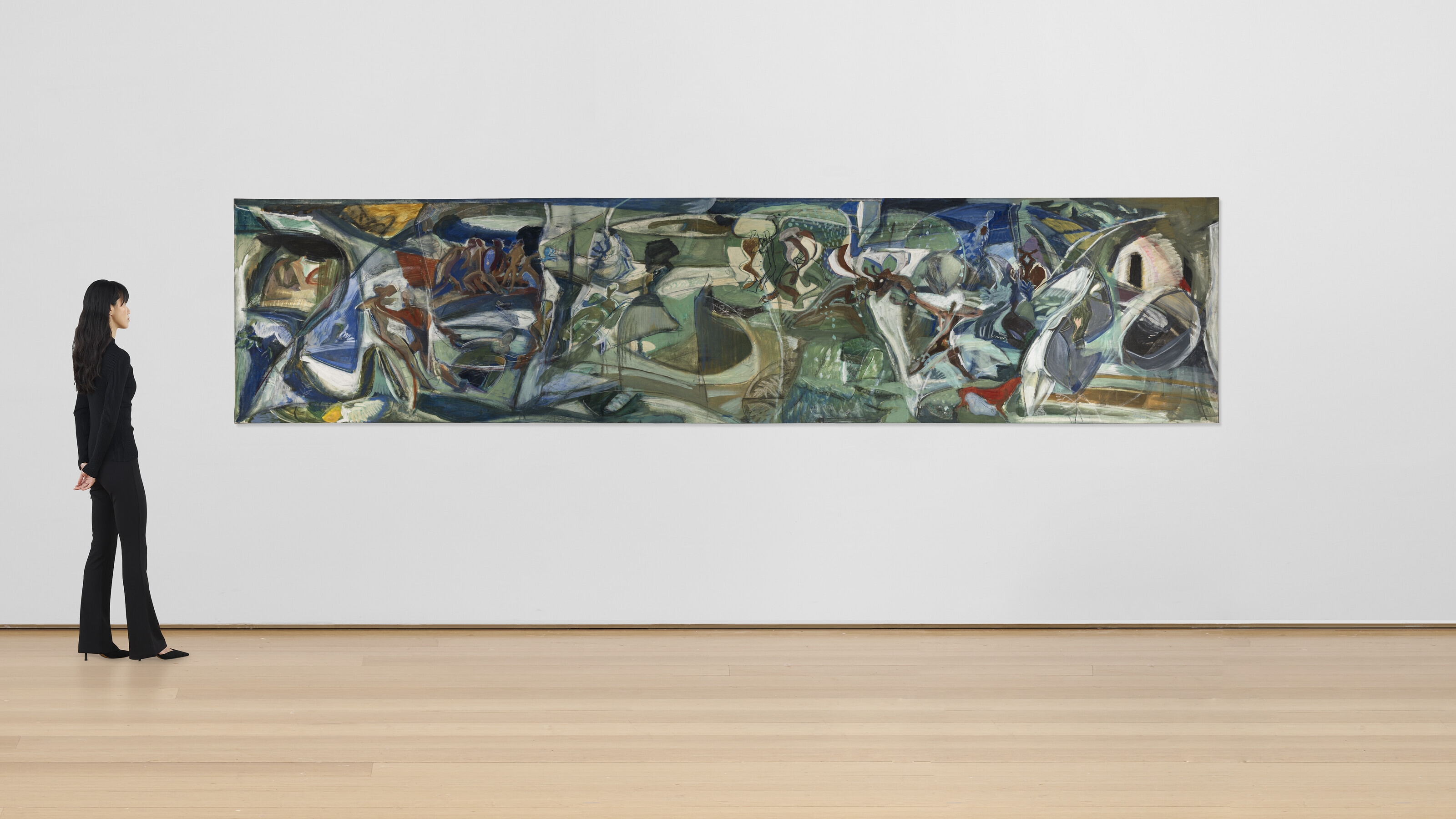 Ivon Hitchens | First Version of Mural for Cecil Sharp House (1950 ...