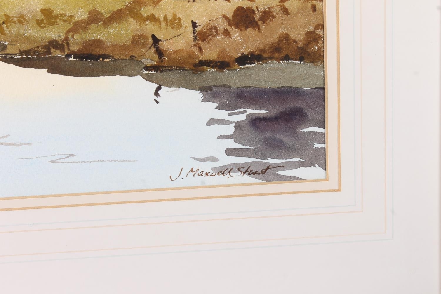 Joseph Maxwell Stuart | The River Tweed near Peebles | MutualArt