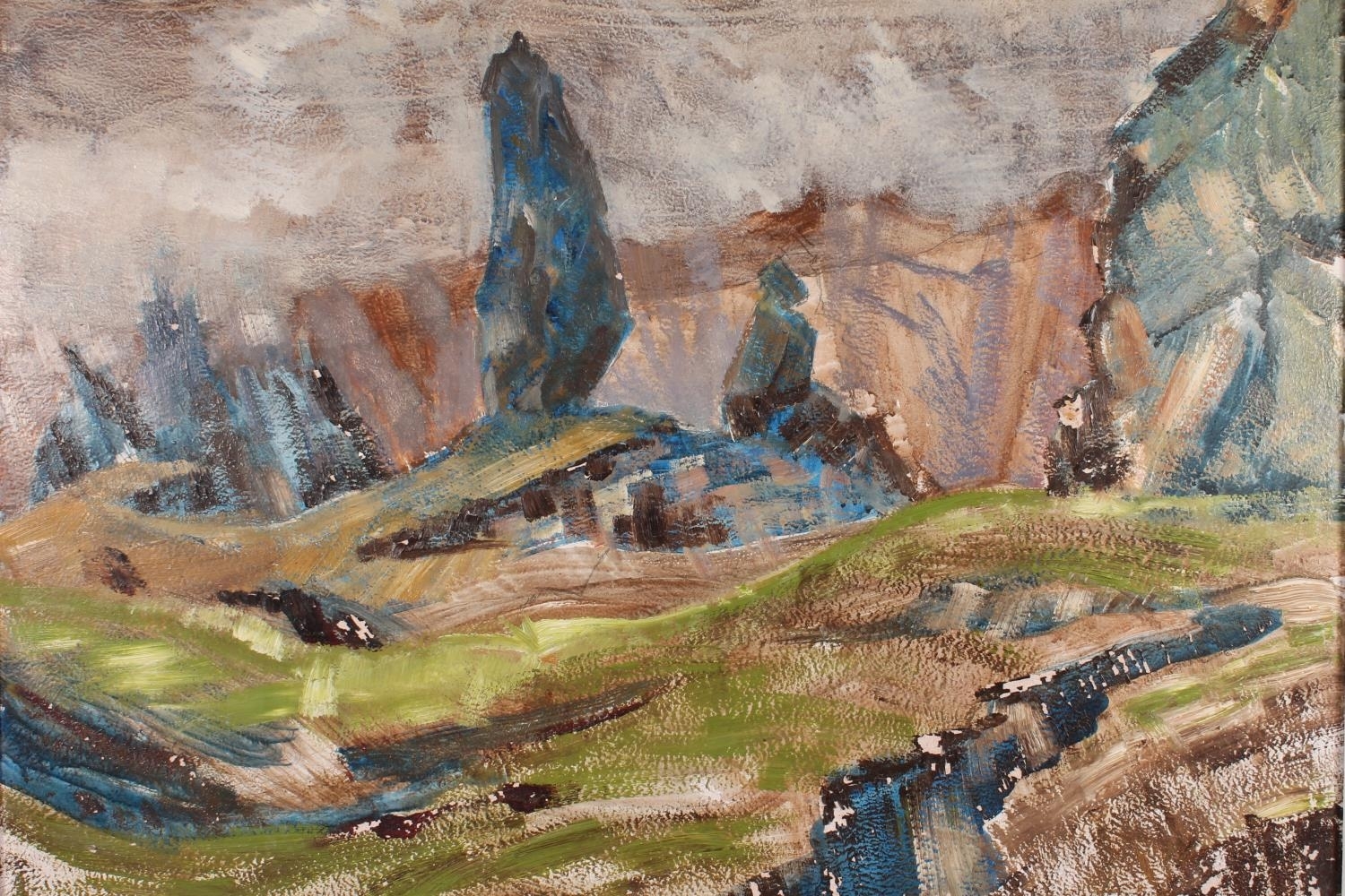 George Kelly | The Needles of the Old Man of Storr (1920) | MutualArt