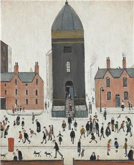 Laurence Stephen Lowry | Sunday Afternoon (1957) | MutualArt