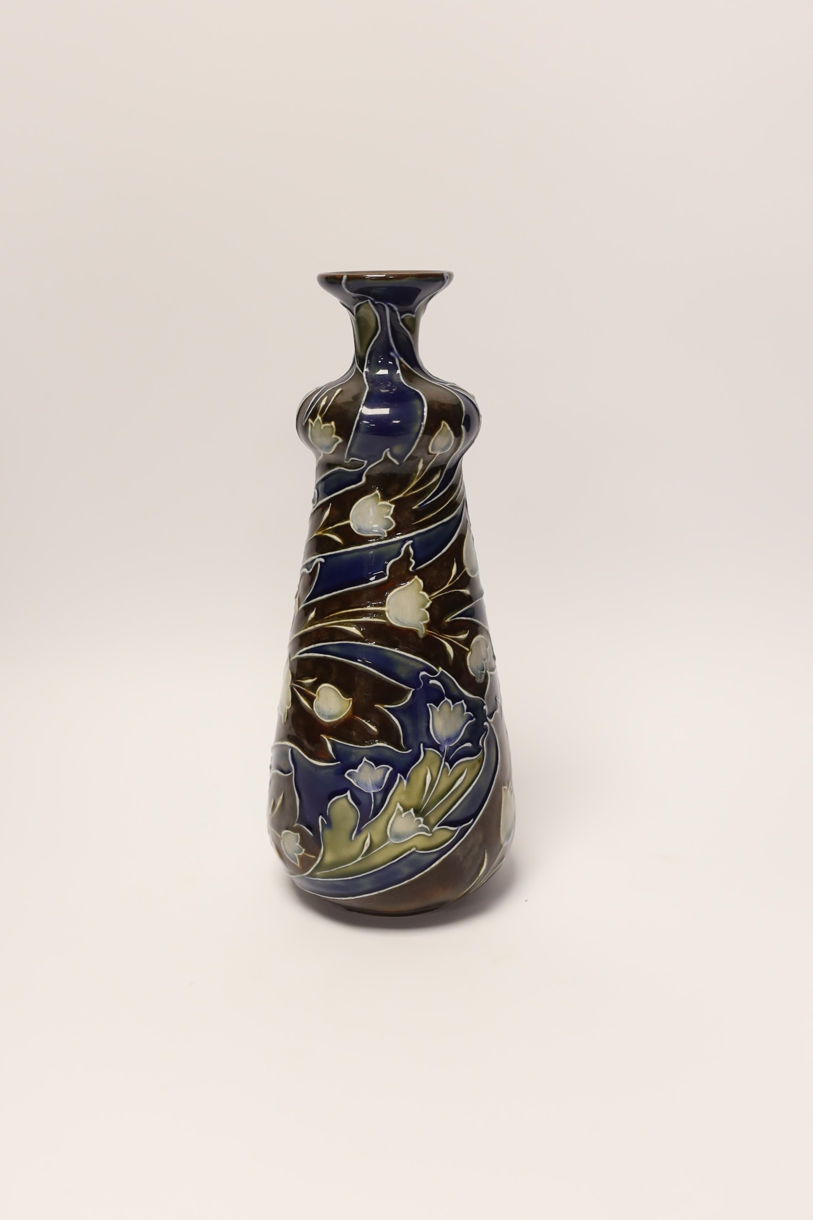 Mark V. Marshall | An Art Nouveau Doulton Lambeth stoneware vase by ...