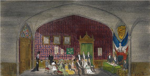 Cecil Beaton | Stage Set Design for | MutualArt