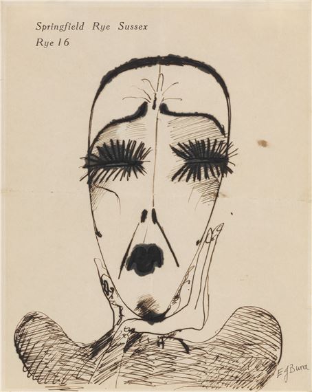 Edward Burra | A Quarry near Buxton (1970) | MutualArt