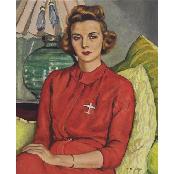 Randolph Stanley Hewton | PORTRAIT OF BARBARA STEPHENSON, CA. 1940 ...