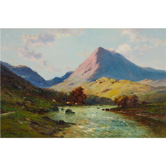Alfred de Breanski Jr. | HIGHLAND LANDSCAPE | MutualArt