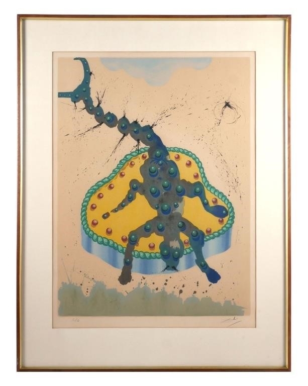 Salvador Dalí | this work features a scorpion for the sign Scorpio ...
