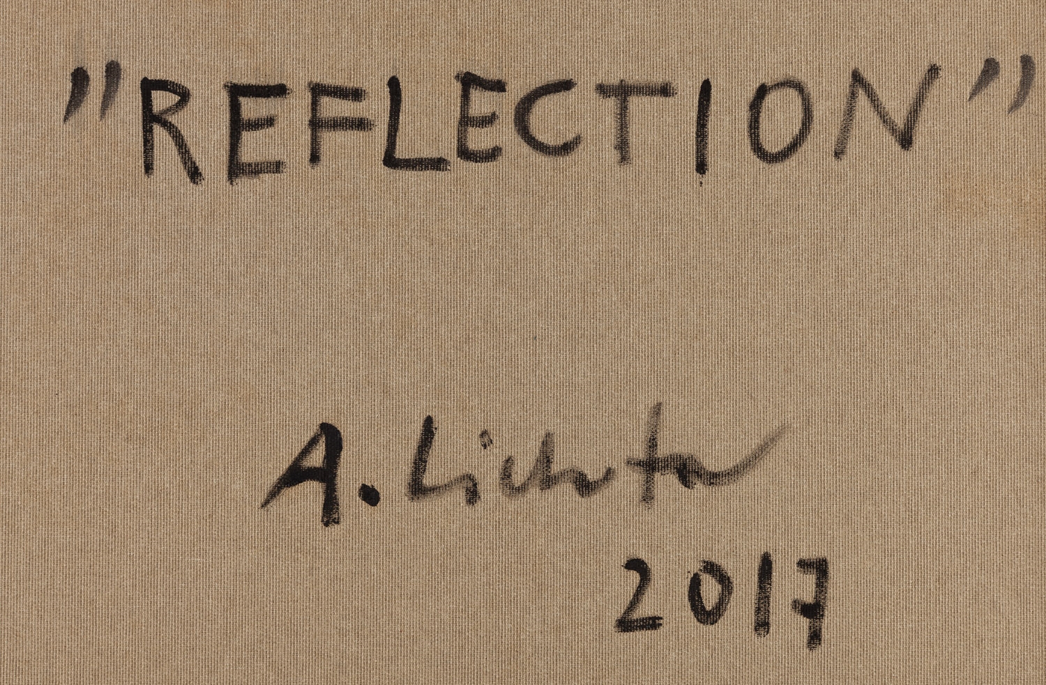 Andrzej Lichota | Reflection (2017) | MutualArt