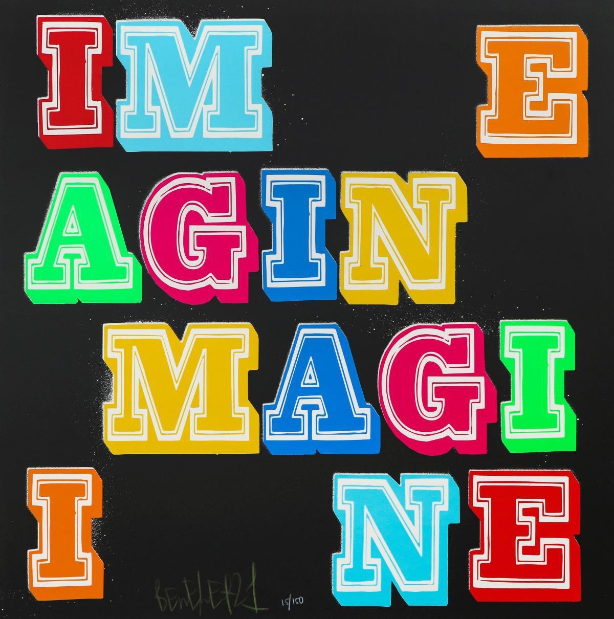 Ben Eine | IMAGINE | MutualArt