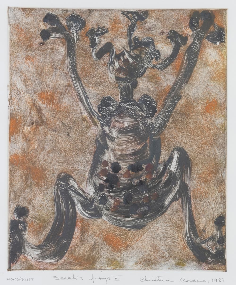 Christina Cordero | Sarah's Frogs III 1987 | MutualArt