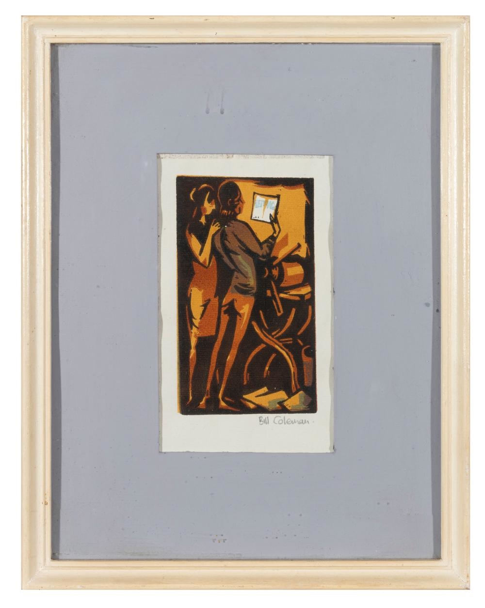 Bill Coleman | Reading Figures | MutualArt