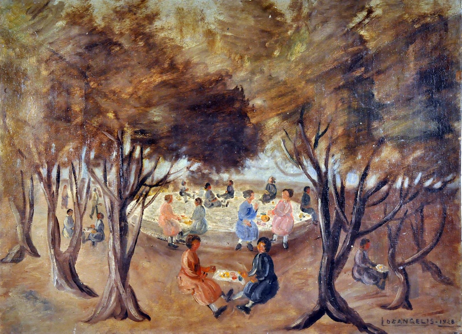 Luigi de Angelis | Pic nic (1948) | MutualArt