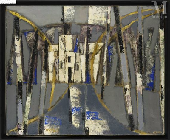 Jun Dobashi | Rêve d'un château (1953) | MutualArt