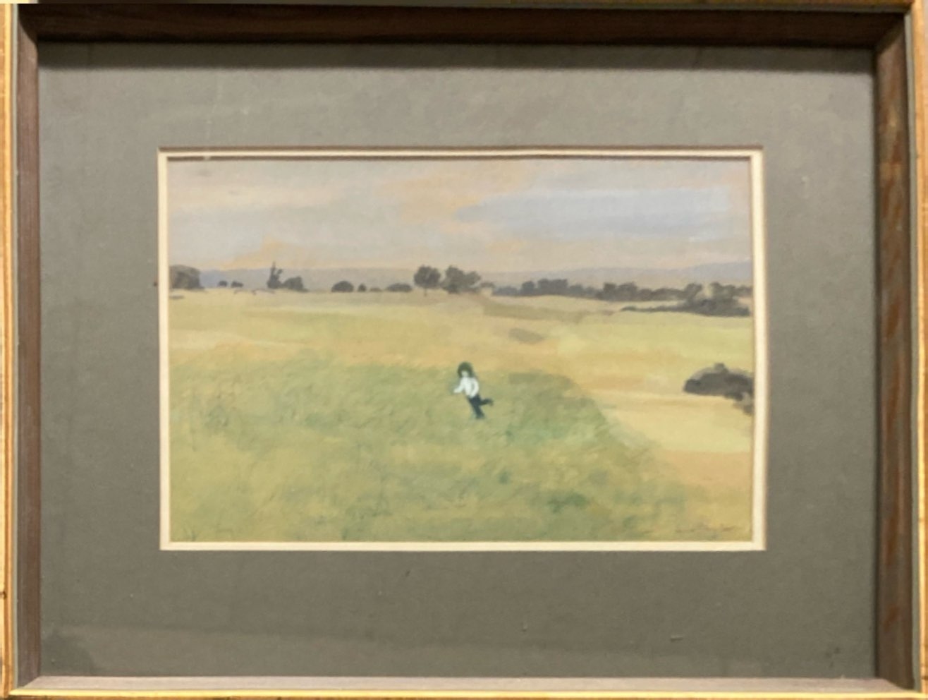 Jane Taylor | A framed watercolour of a countryside scene, signed Jane ...