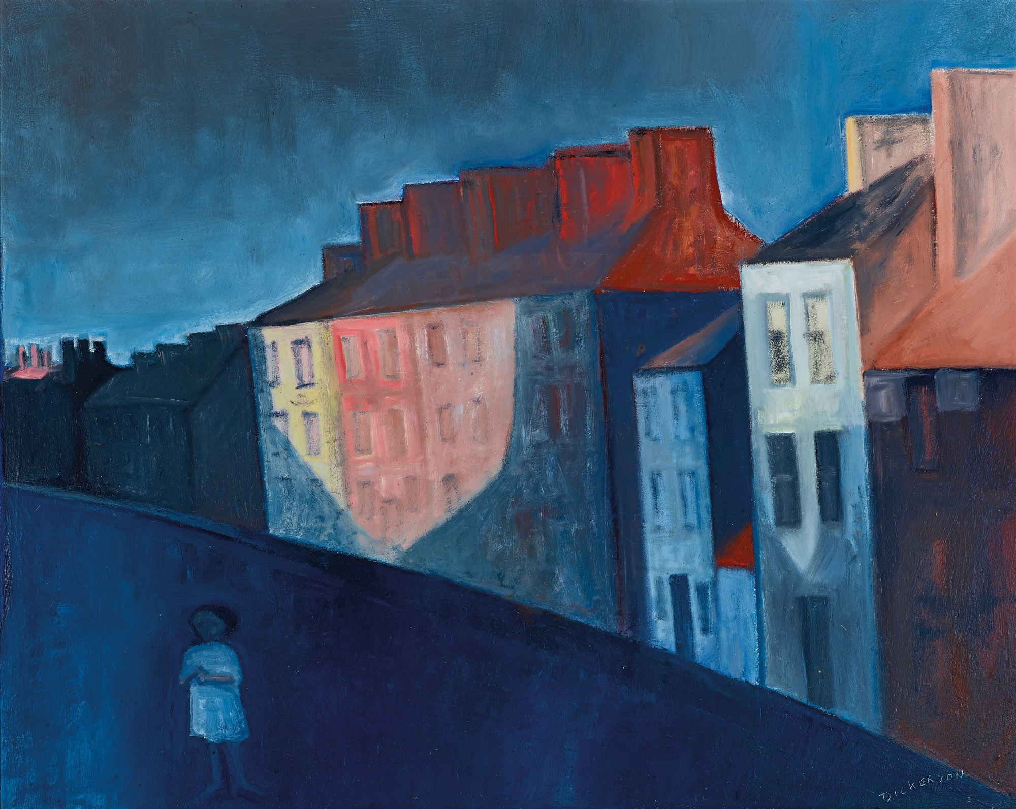 Robert Dickerson | Terrace Houses 1968 (1968) | MutualArt