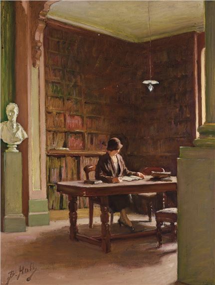 Lindsay Bernard Hall | 'DO YOU WANT A MODEL SIR?' (Circa 1885) | MutualArt