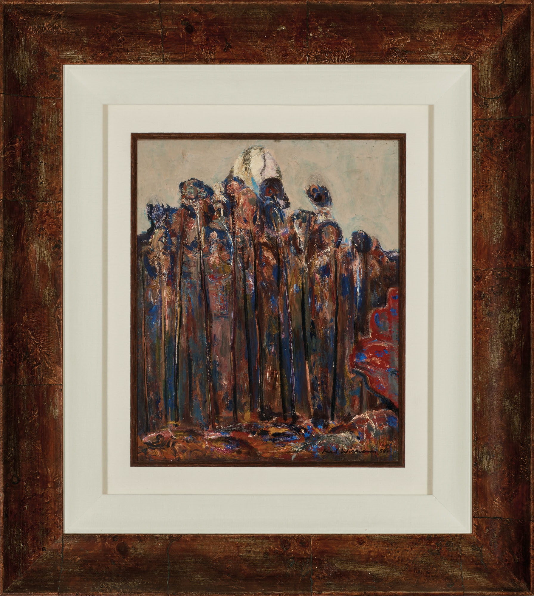 Fred Williams | Saplings 1959 (1959) | MutualArt