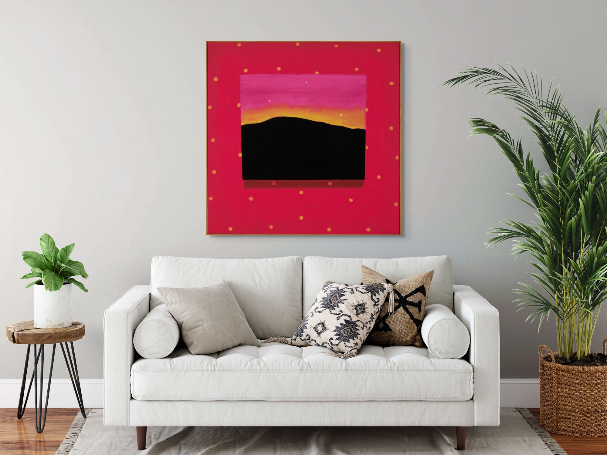 Dale Hickey | Pink Landscape 1998 (1998) | MutualArt