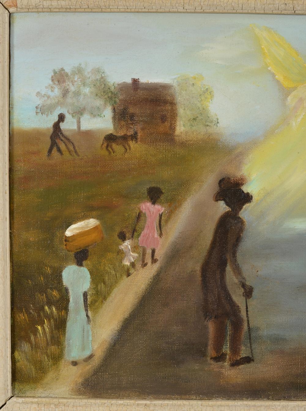 Anna Hunter | Black American folk art painting | MutualArt