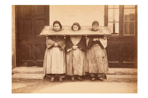 William Saunders | WOMEN IN CANGUE (Circa 1870) | MutualArt