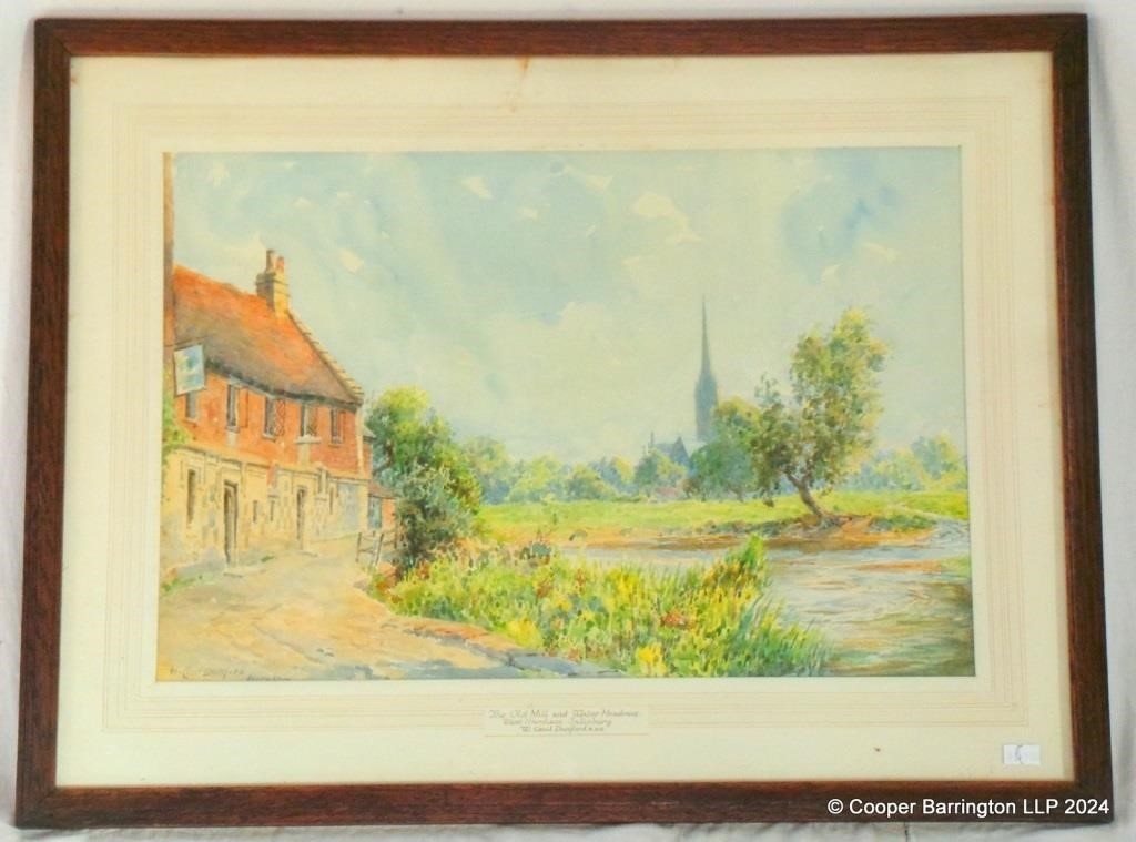 W. Cecil Dunford | W. Cecil Dunford RDS FRSA Watercolour Painting ...