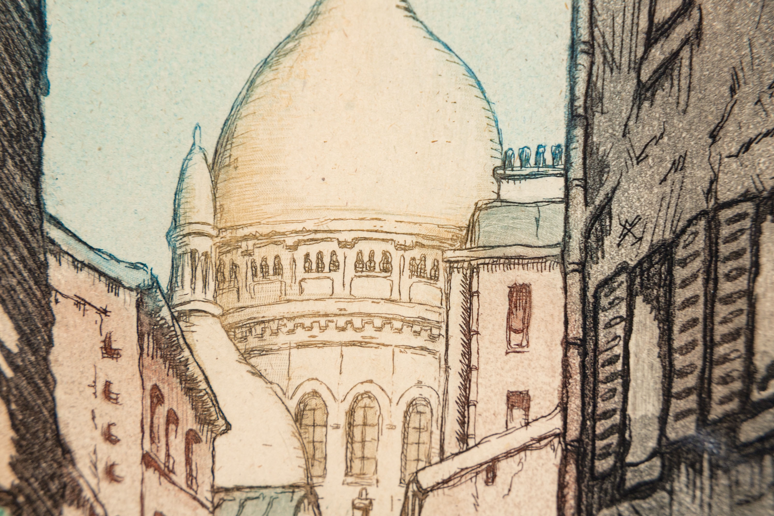Marcel Julien Baron | Paris Street Scene. | MutualArt