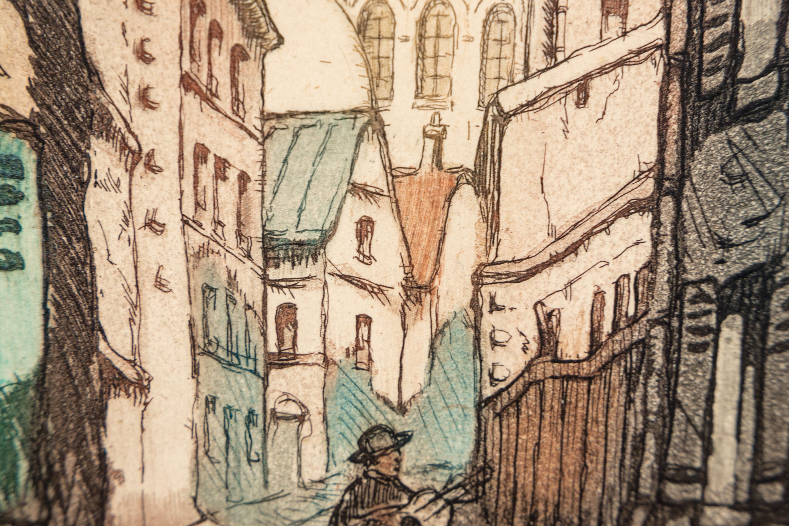 Marcel Julien Baron | Paris Street Scene. | MutualArt