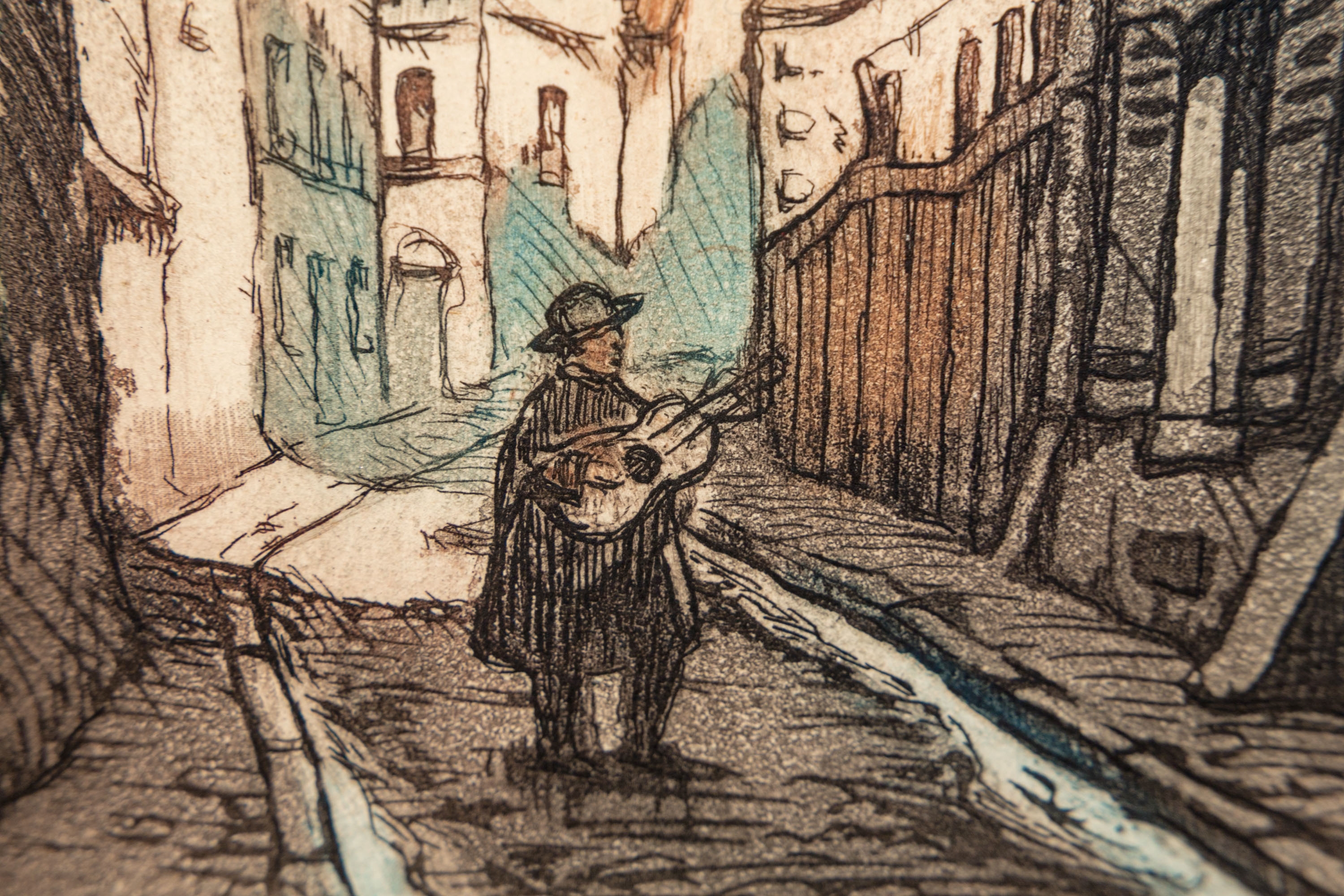 Marcel Julien Baron | Paris Street Scene. | MutualArt