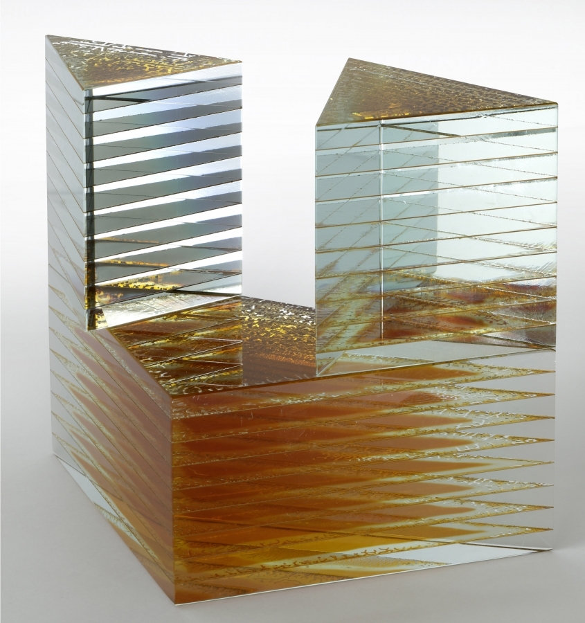 Václav Cigler | Composition of Layered Prisms (1982) | MutualArt