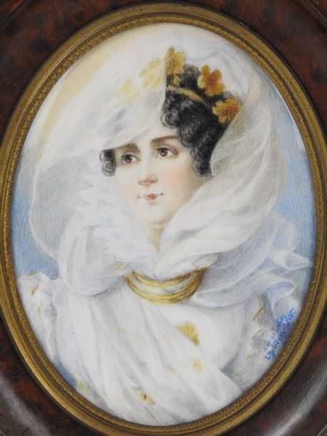 Jean Baptiste Isabey | Miniature depicting the Empress Josephine (1808 ...