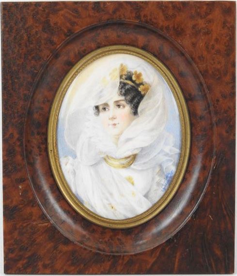 Jean Baptiste Isabey | Miniature depicting the Empress Josephine (1808 ...