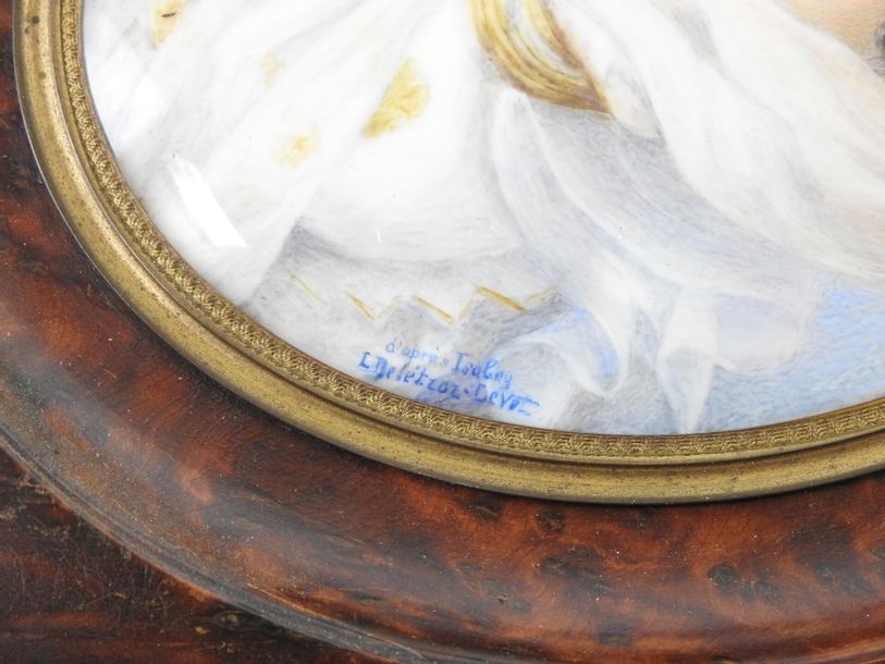 Jean Baptiste Isabey | Miniature depicting the Empress Josephine (1808 ...