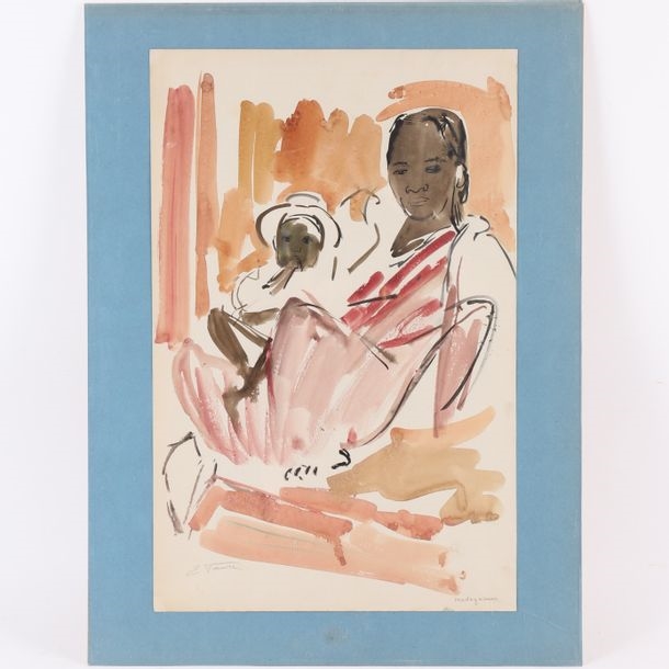Elisabeth Faure | MATERNITÉ MALGACHE | MutualArt