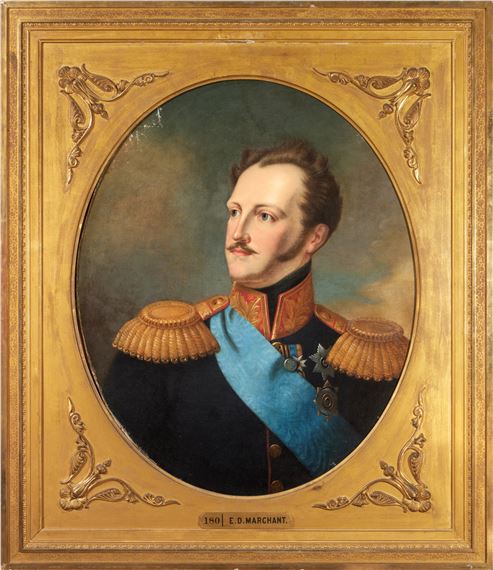 Edward Dalton Marchant | Portrait of the Emperor Nicholas I | MutualArt