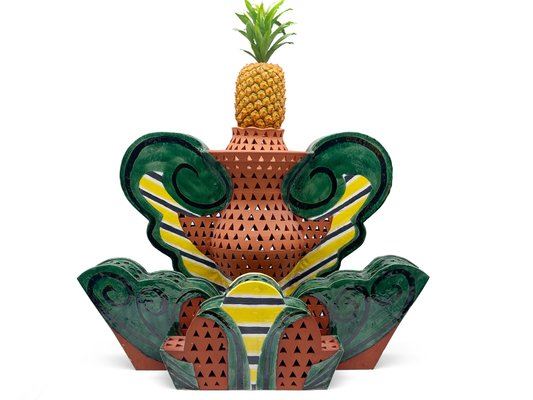 Rebecca Chappell | Rebecca Chapelle Pineapple Centerpiece | MutualArt